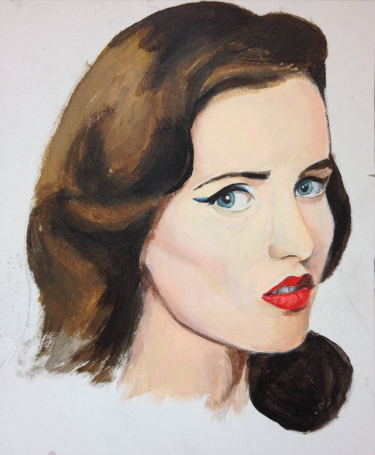 les 5 étapes pour peindre une pin up | L'art de la Peinture étape par étape